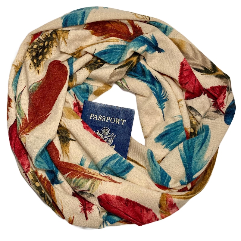 Feather Scarf - Etsy