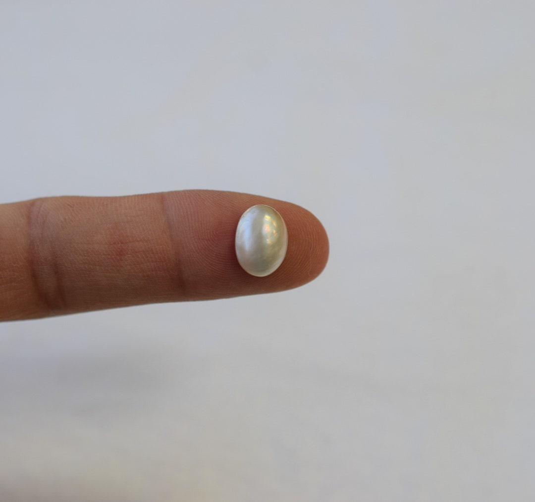 Oval Shape Mabe Loose Pearl - DIY - Etsy