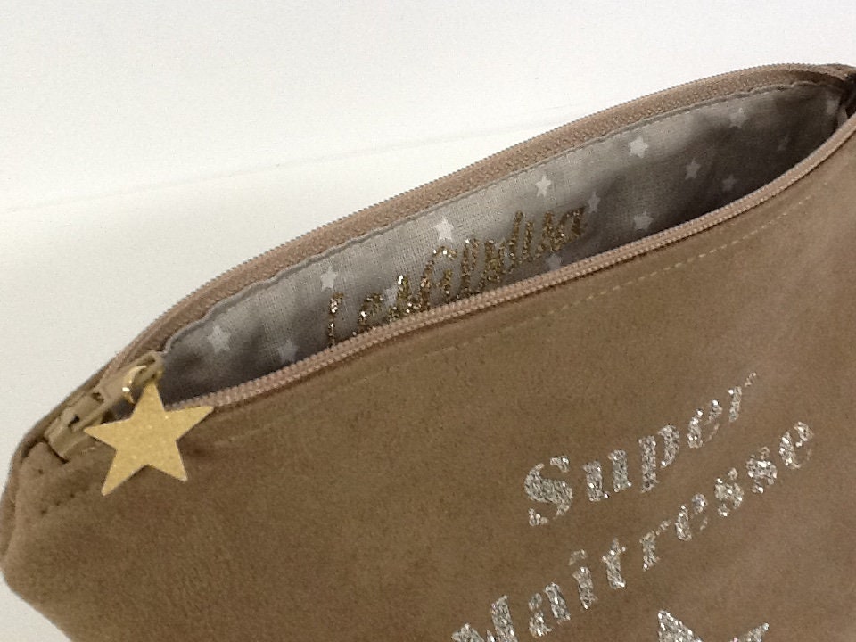 Camel makeup kit customizable message / Personalized teacher | Etsy