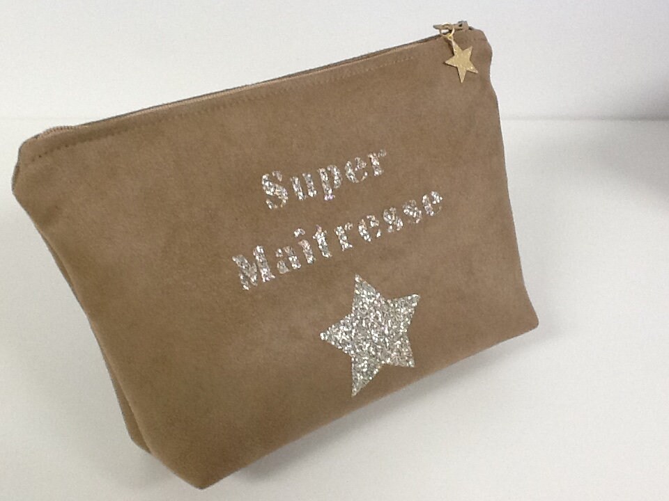 Camel makeup kit customizable message / Personalized teacher | Etsy