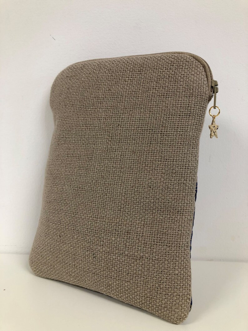 Kobo E-reader Pouch Linen and Japanese Fan Fabric / Custom - Etsy