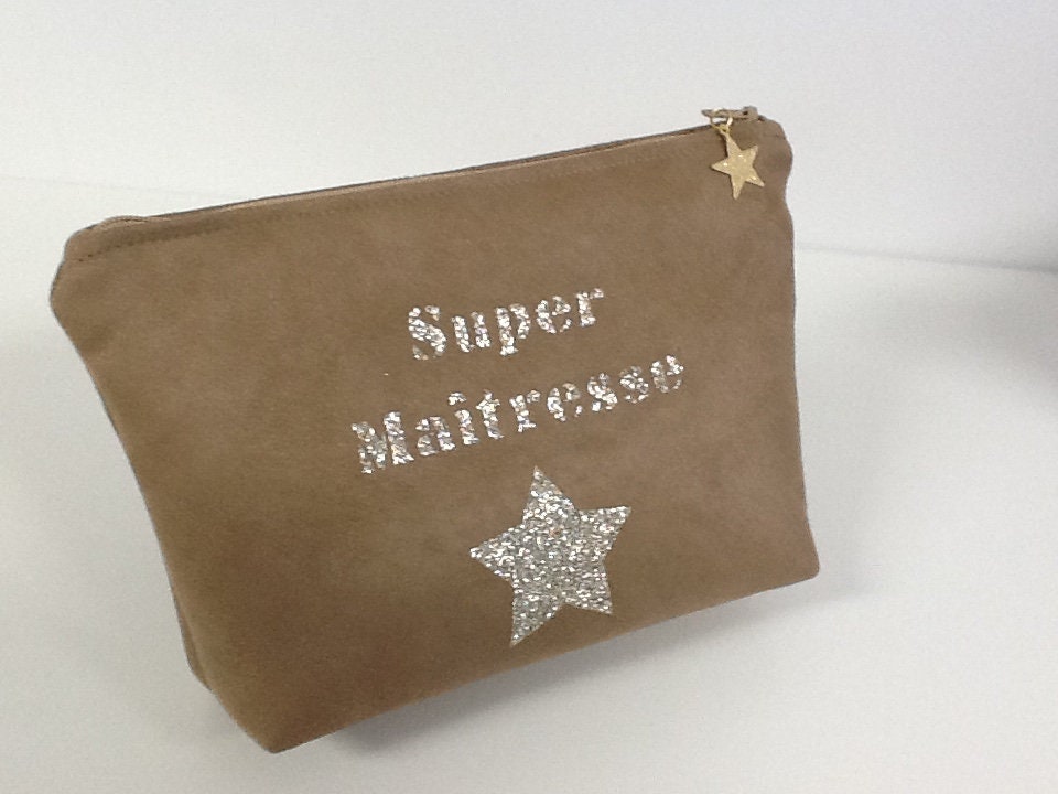 Camel makeup kit customizable message / Personalized teacher | Etsy