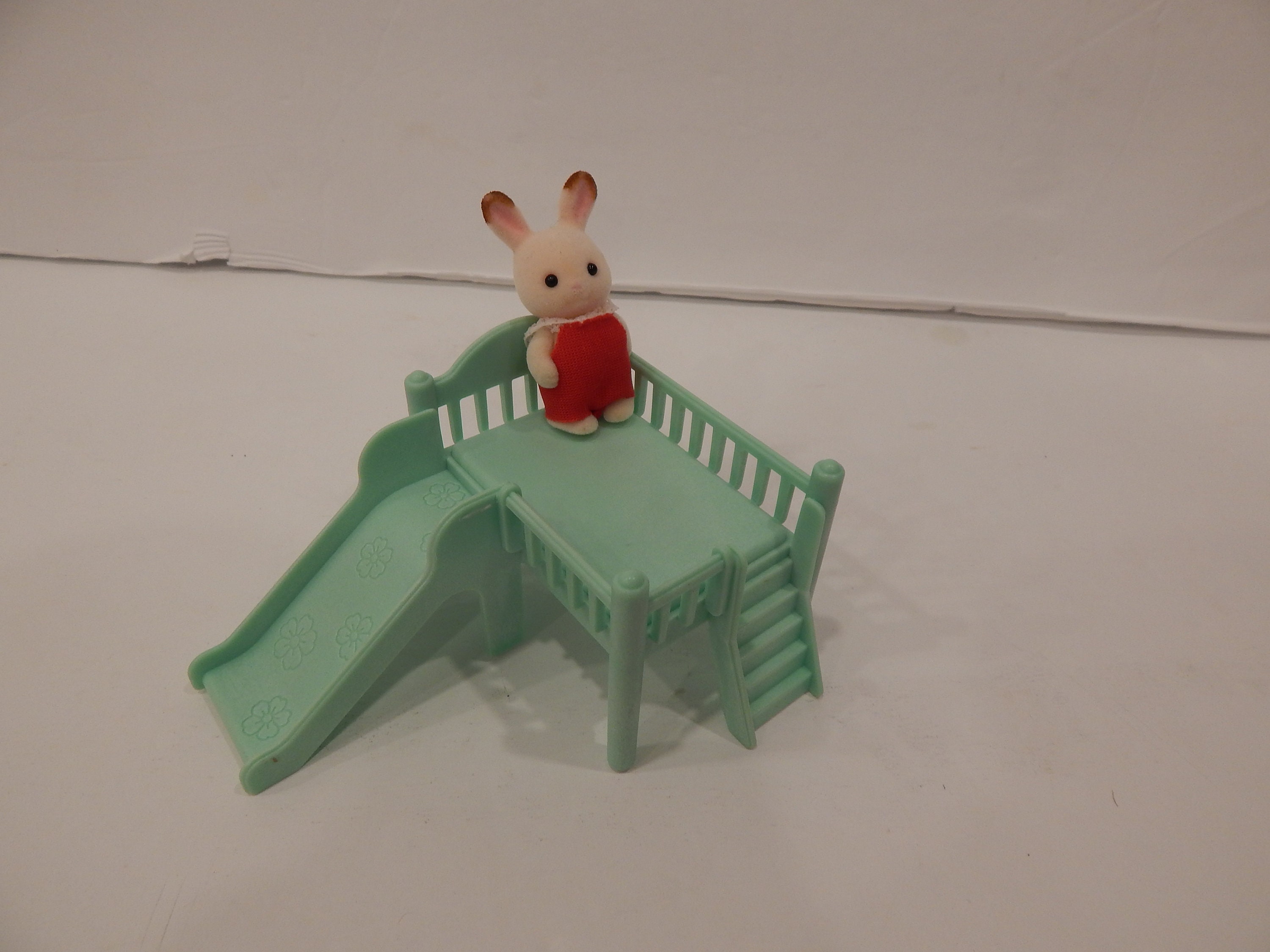 Vintage Calico Critters Raspberry Home Hopscotch Rabbit Standing Baby ...