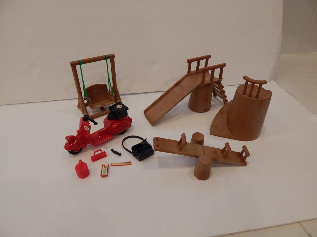 Vintage Maple Town OUTDOOR Playground Playset Tonka 1980s - Etsy