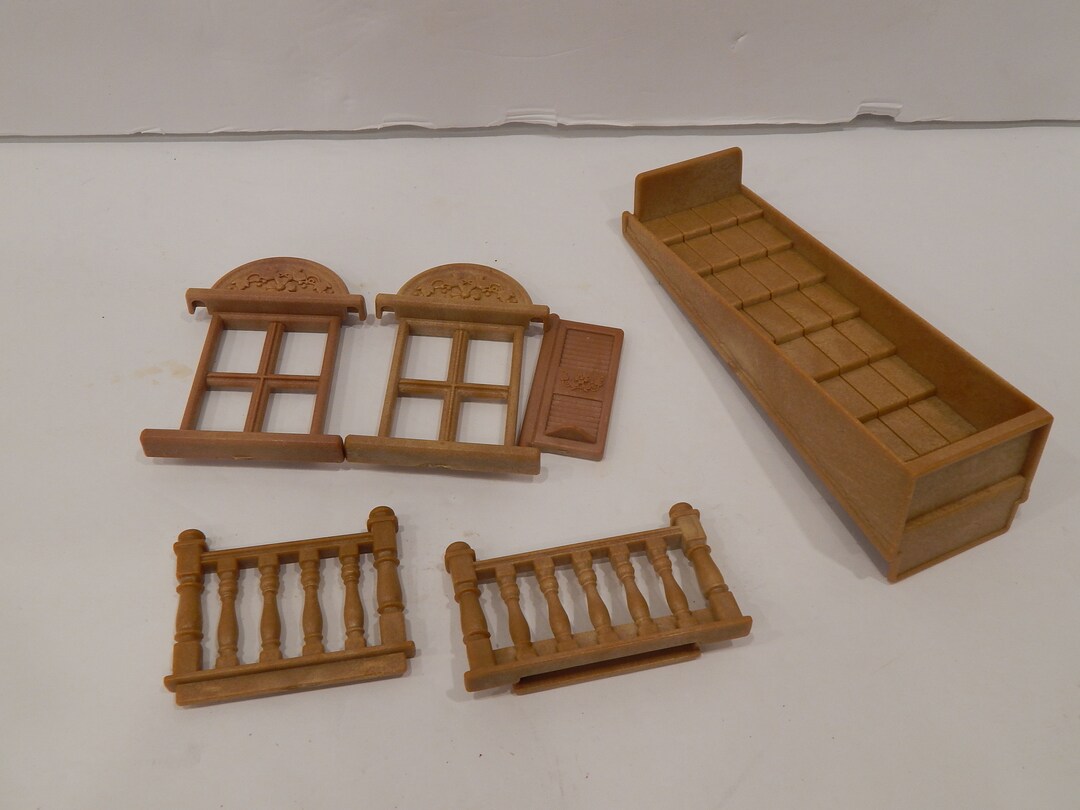 Vintage Calico Critters Starter Cottage 2nd Edition Architectural Parts ...
