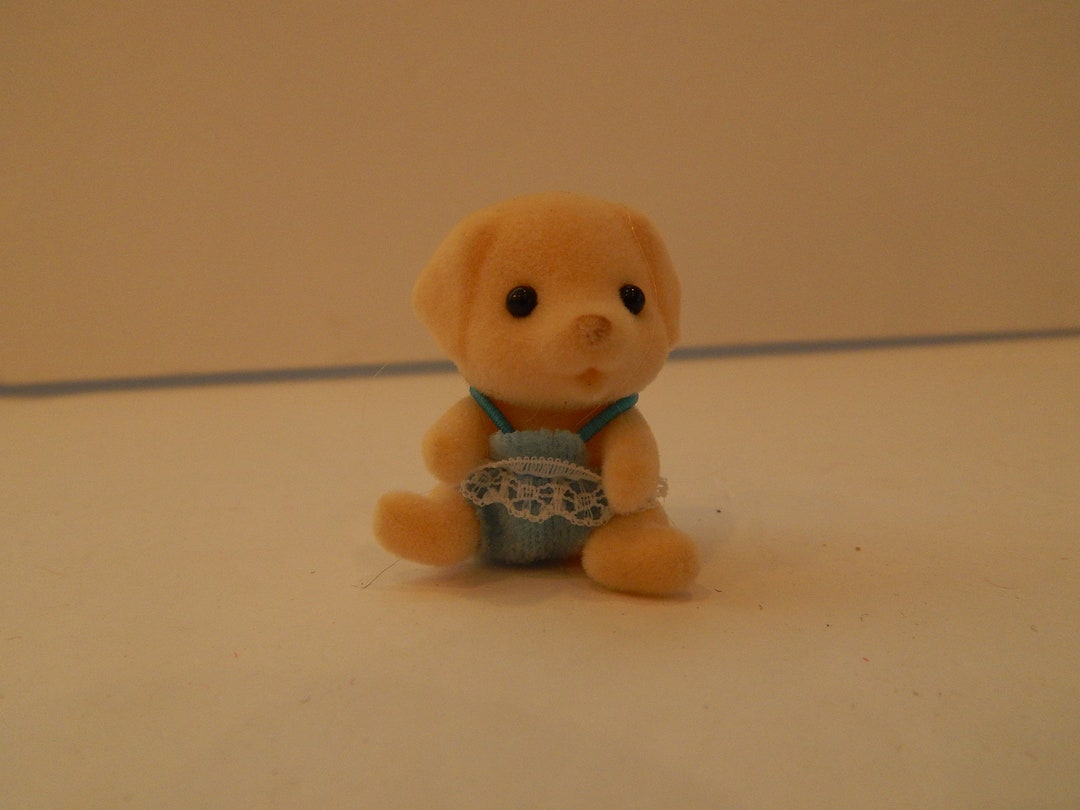 Vintage Calico Critters Yellow Lab Family Sitting Twin Lot of 1 - Etsy