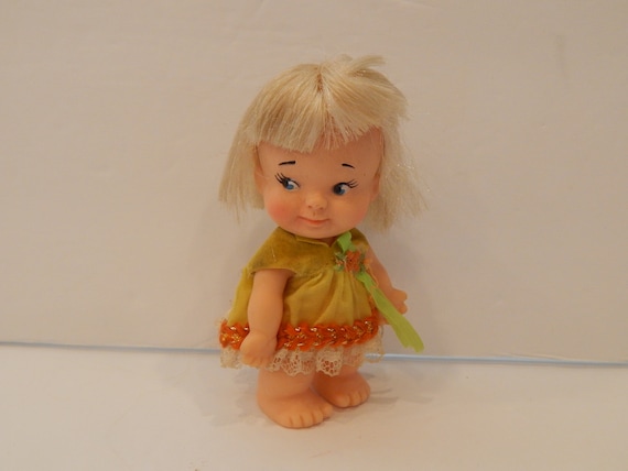 Vintage Peewee Doll by Uneeda 1960s Competes With Liddle - Etsy