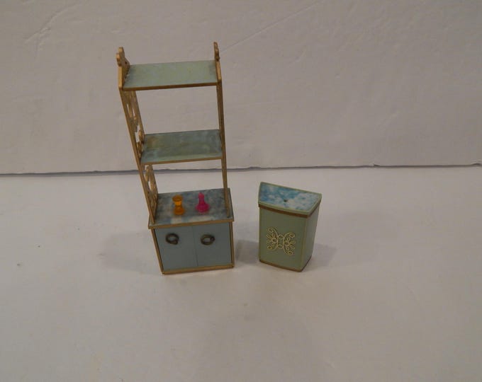 Vintage Princess Patti Linen Cabinet With Hamper Ideal 1965 - Etsy
