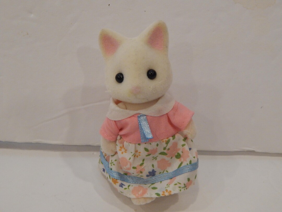 Vintage Calico Critters Sylvanian Silk Cat Family Lot of 1 Mom - Etsy