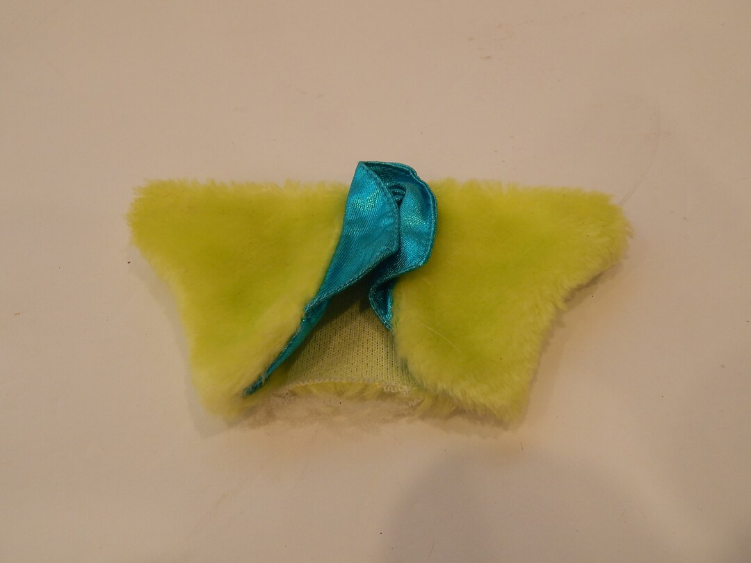 Vintage Jem and the Holograms Clash Doll Neon Yellow Faux Fur - Etsy