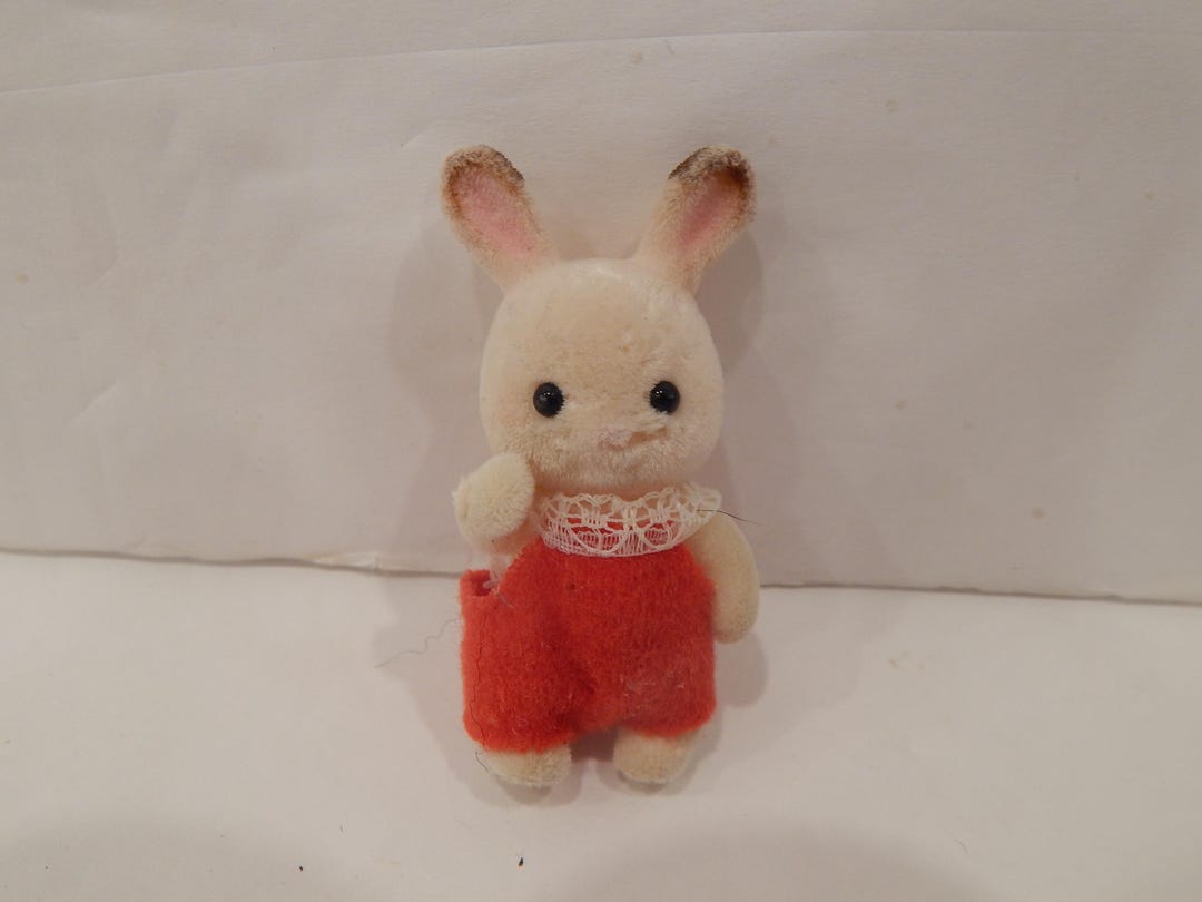Vintage Calico Critters Hopscotch Rabbit Family Standing Baby - Etsy