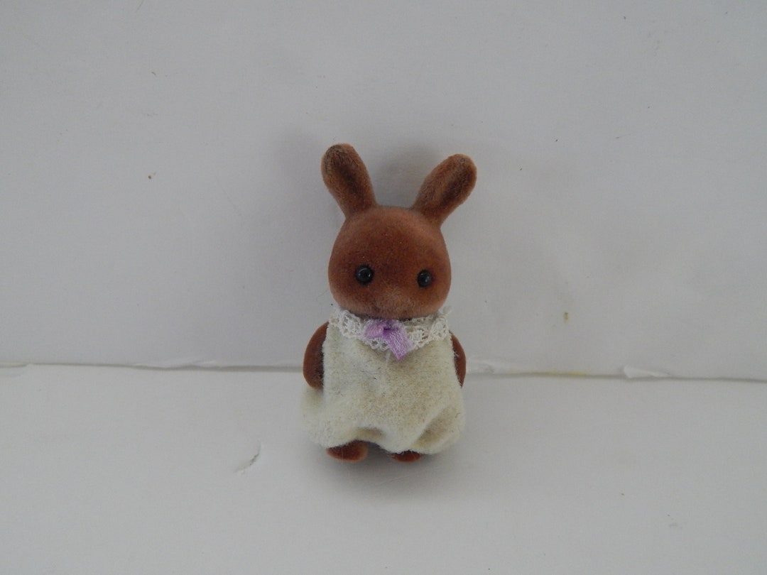 Sylvanian Calico Critter JP Wildwood Brown Rabbit Family 1 Child Tomy ...