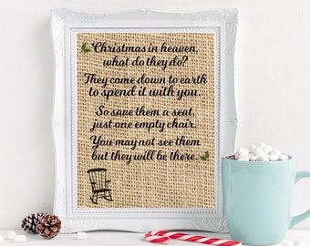 Empty chair poem | Etsy