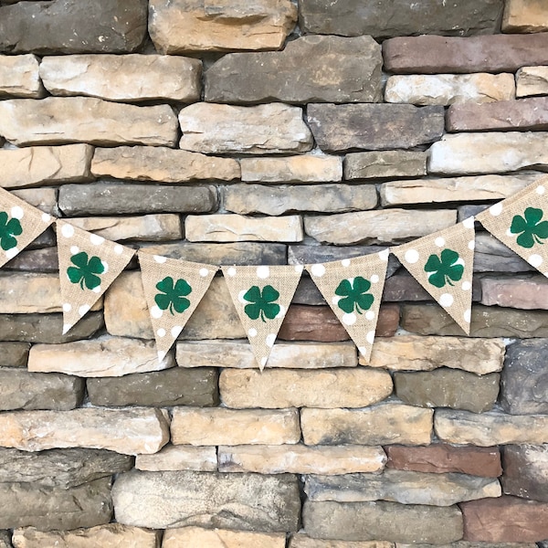 St Patricks Banner - Etsy