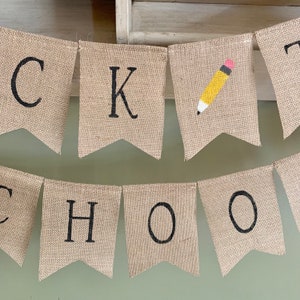 Back to School Banner, First Day of School, First Day of School Photo ...
