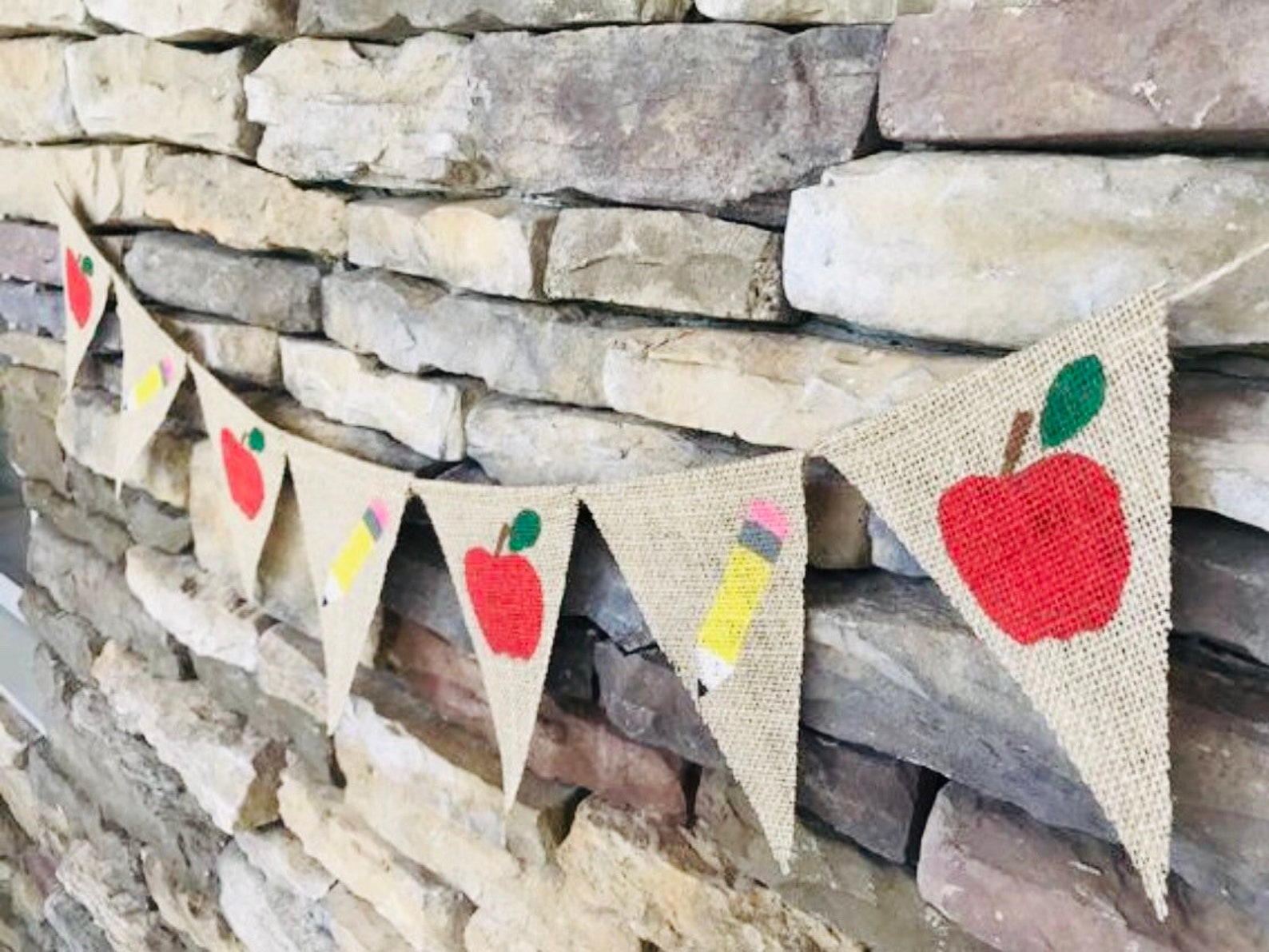 Back to school banner first day of school kindergarten | Etsy