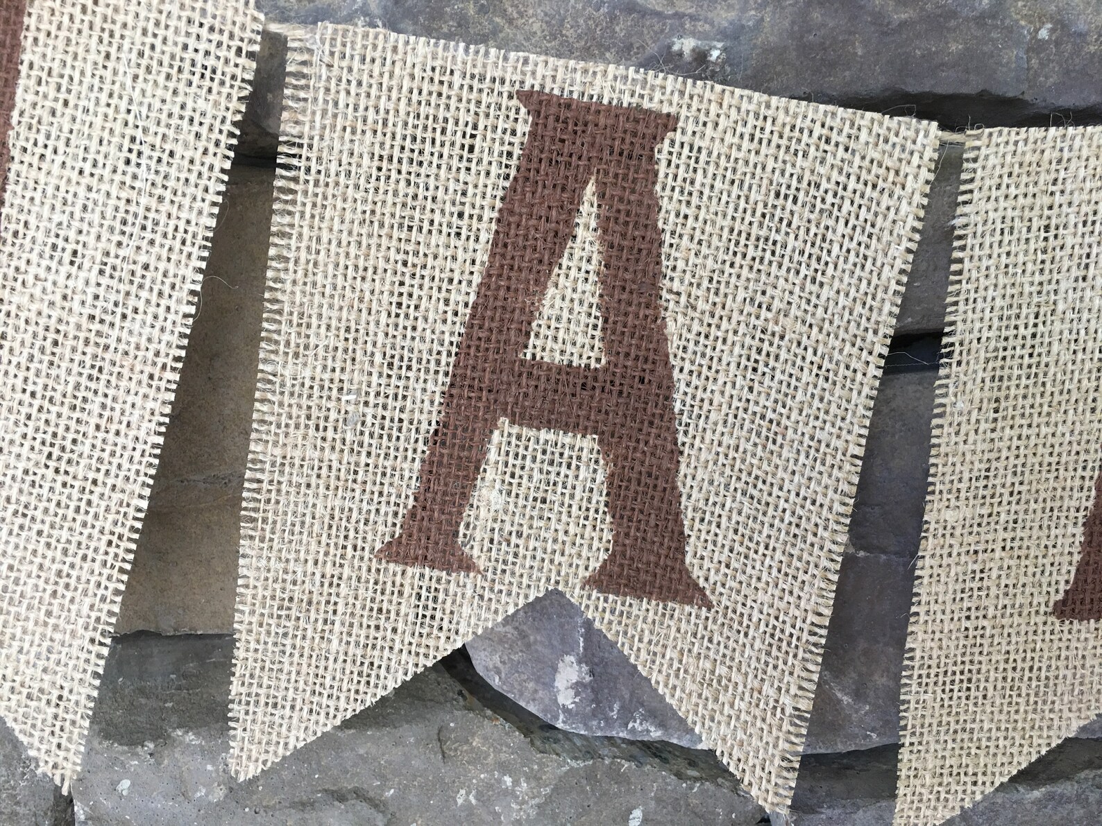 Happy Fall Burlap Banner, Happy Fall Banner, Burlap Banner, Fall Banner ...