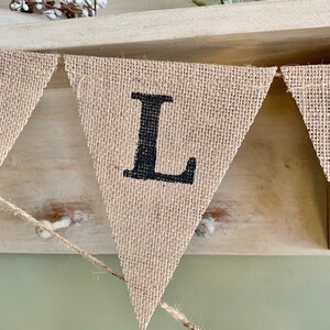 Graduation Burlap Banner, Class of Banner, Graduation Party Decor ...