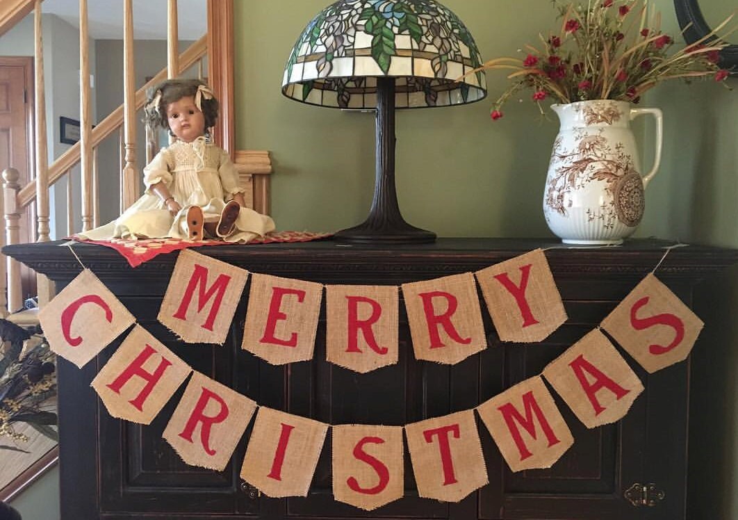 Christmas Banner Christmas Garland Christmas Decor - Etsy