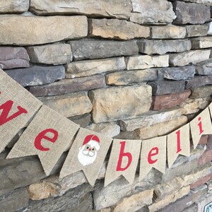 Christmas Banner, Christmas Garland, Christmas Decor, Christmas ...