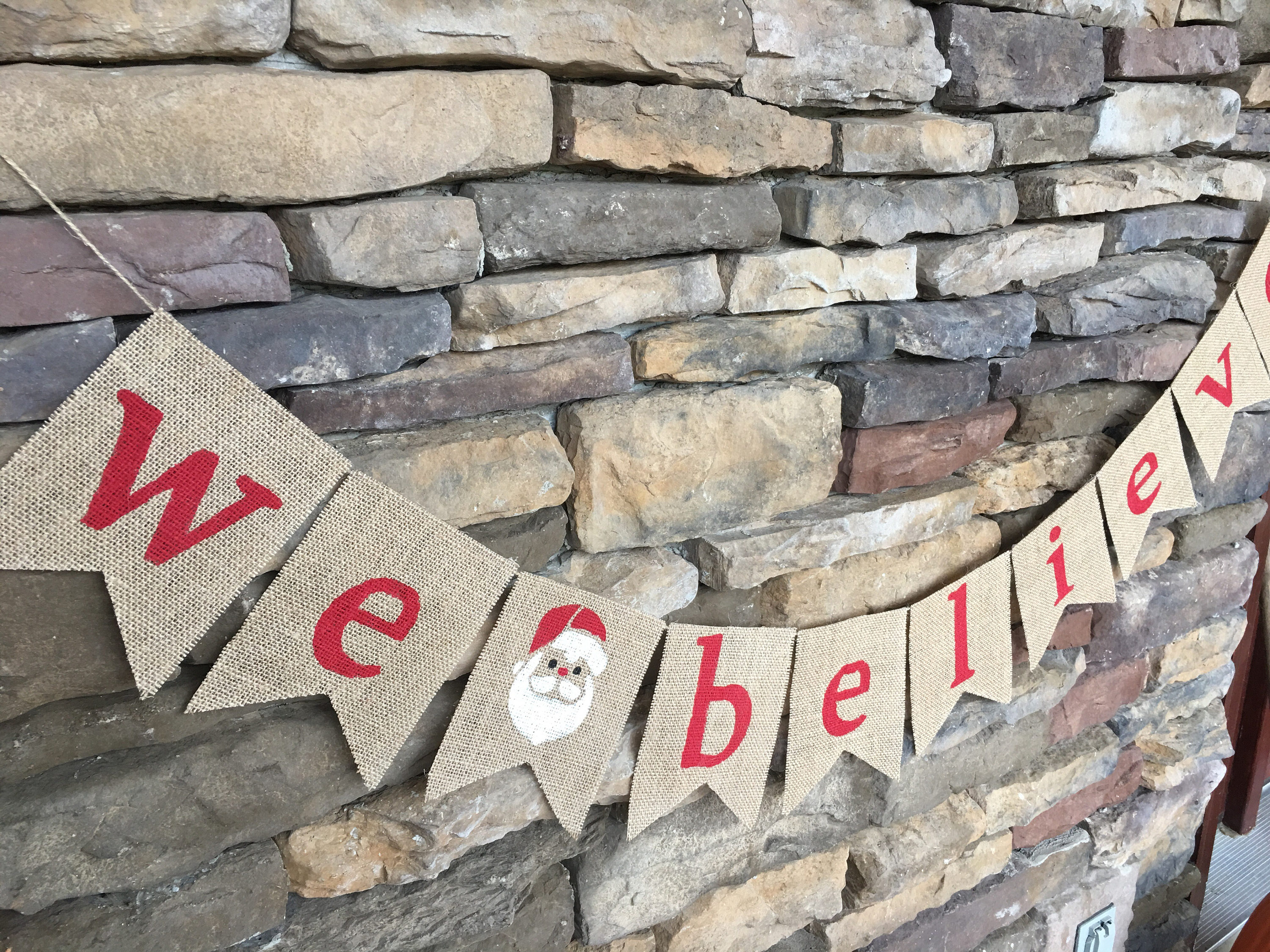 Christmas Banner, Christmas Garland, Christmas Decor, Christmas ...