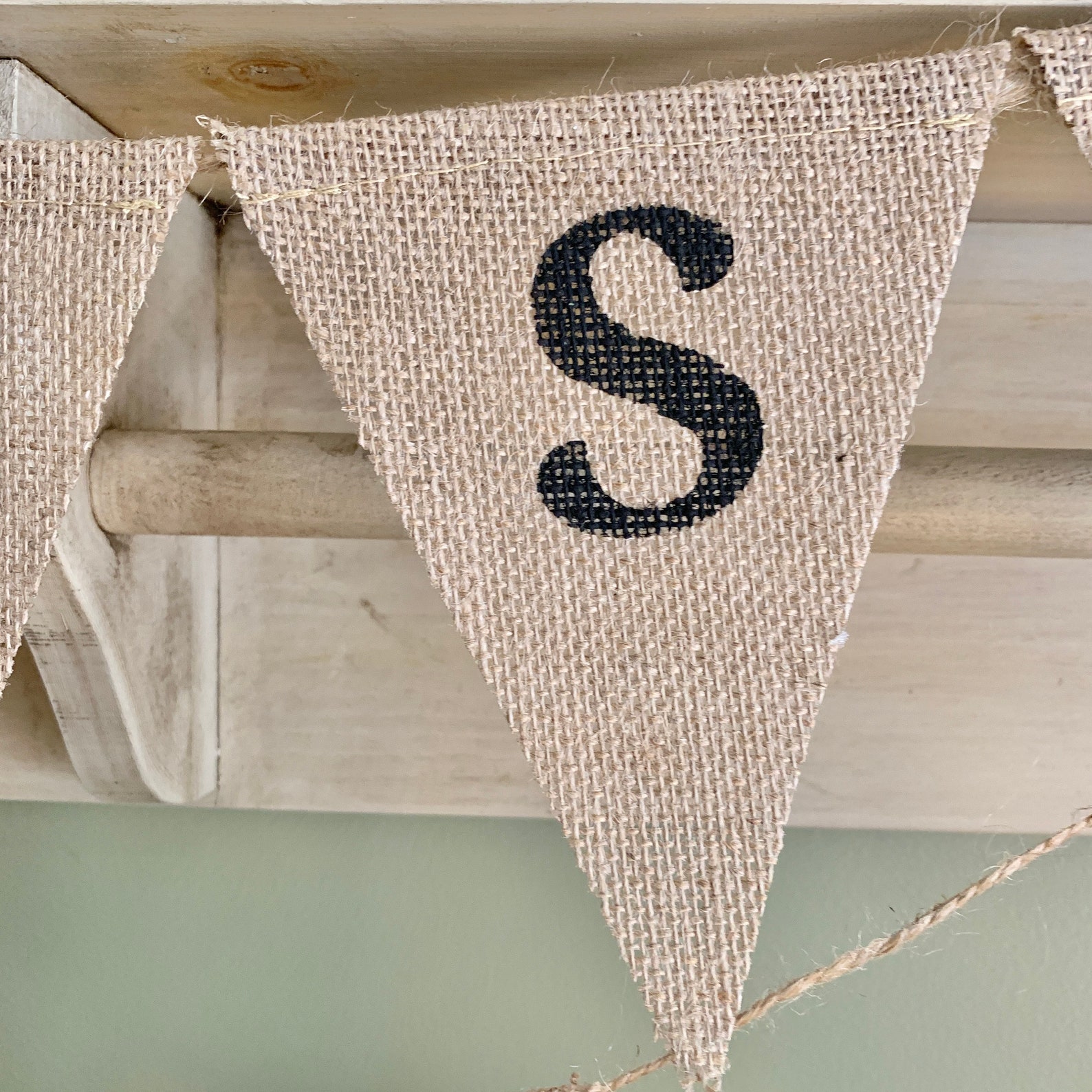 Graduation Burlap Banner, Class of Banner, Graduation Party Decor ...