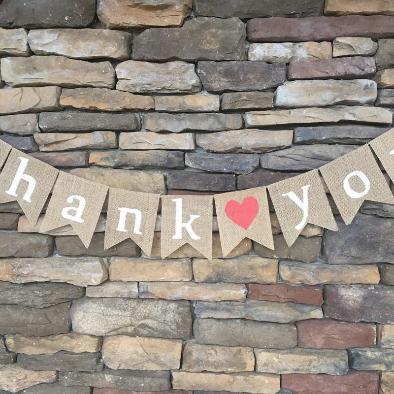 Thank You Photo Prop - Etsy