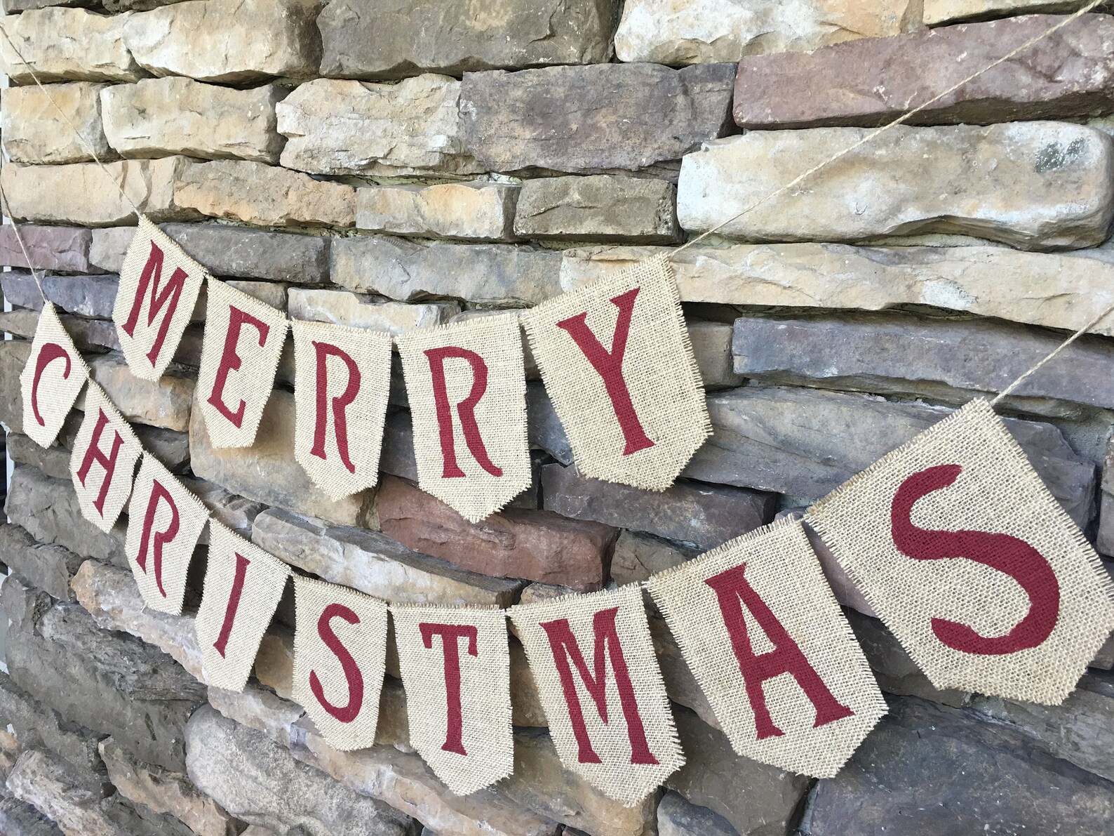 Christmas Banner Christmas Garland Christmas Decor - Etsy