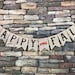 Happy Fall Burlap Banner Happy Fall Banner Fall Banner | Etsy
