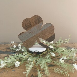 Wood Shamrock, Rustic Wood Shamrock, Barn Wood Shamrock - Etsy