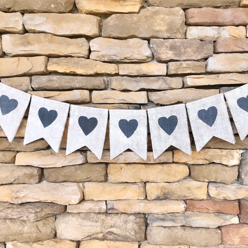 Heart Banner - Etsy