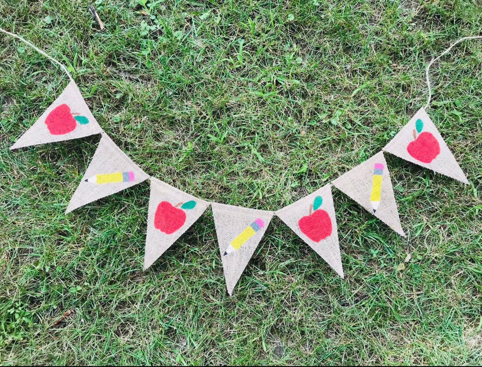Back to school banner first day of school kindergarten | Etsy