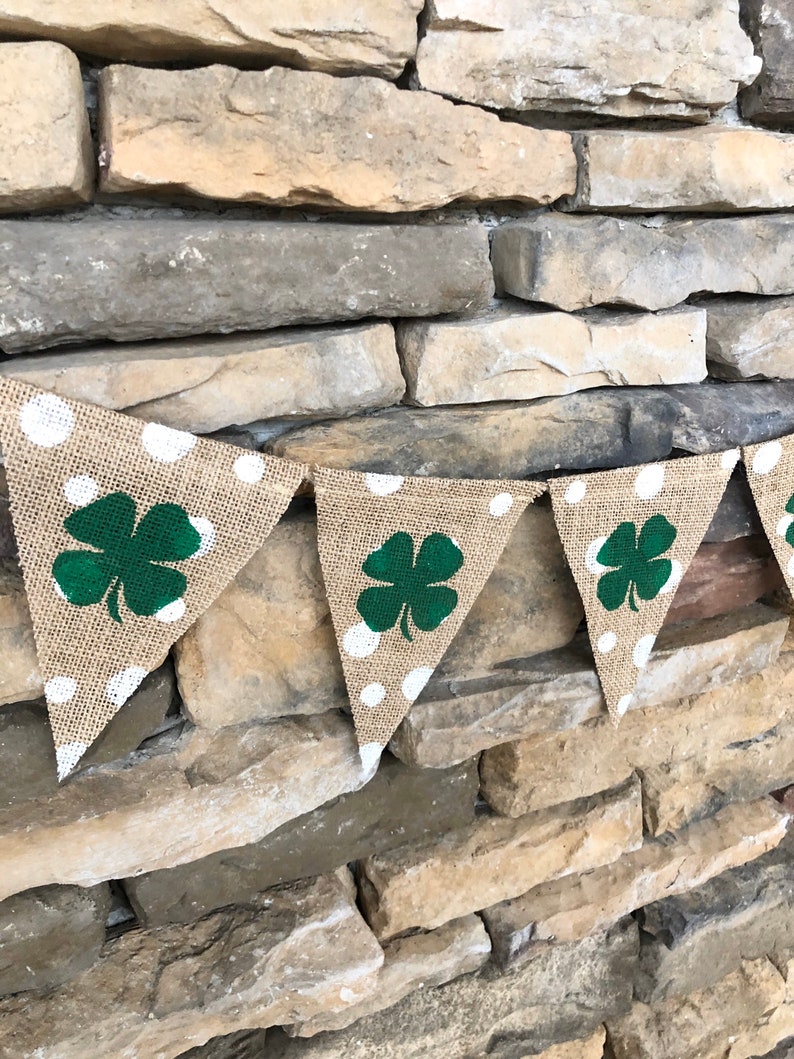 St Patrick's Day Banner St Patrick's Day Decor | Etsy