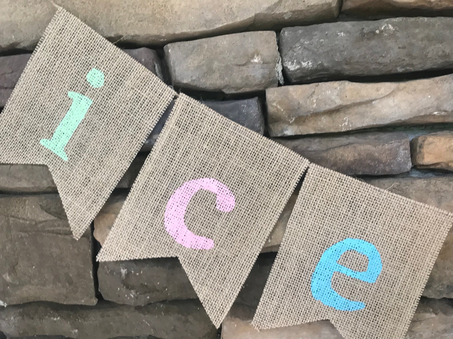 Ice Cream Banner, Ice Cream Birthday Banner, Ice Cream Party, Ice Cream ...