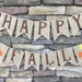 Happy Fall Burlap Banner, Happy Fall Banner, Burlap Banner, Fall Banner ...