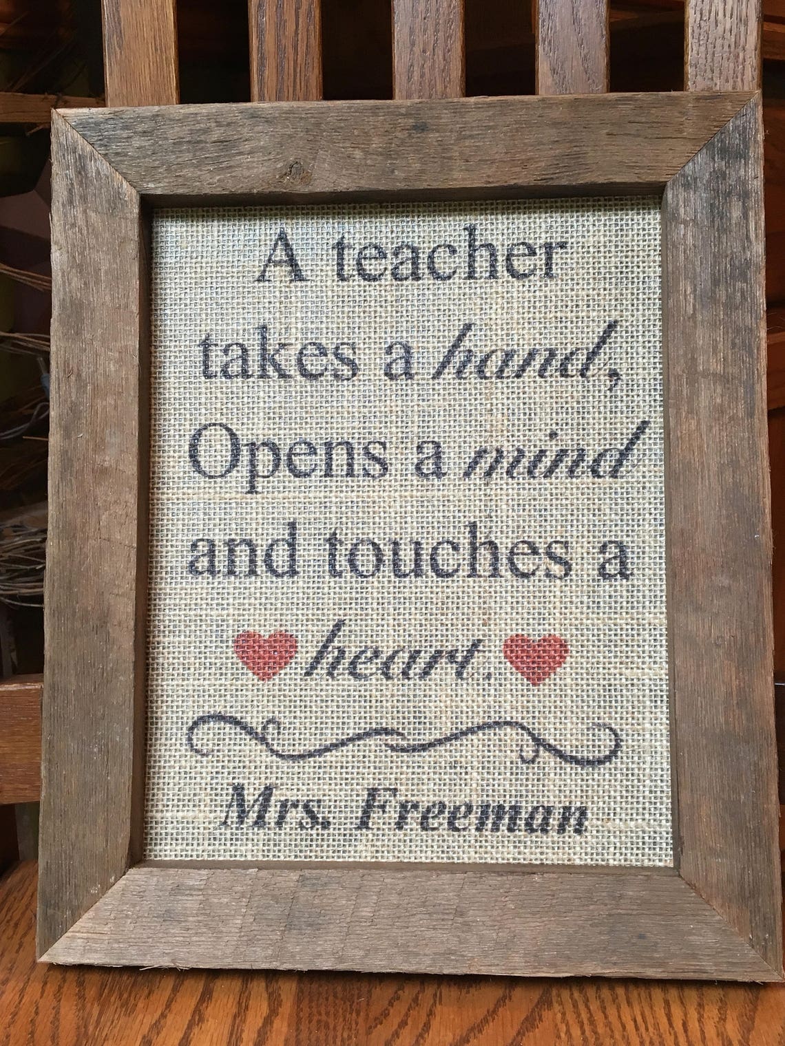 Personalized Teacher Gift Personalized Christmas Gift for - Etsy
