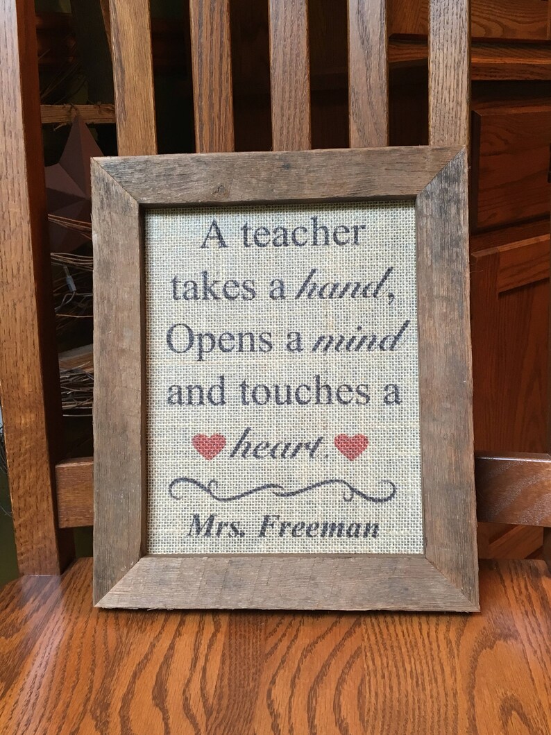 Personalized Teacher Gift Personalized Christmas Gift for - Etsy