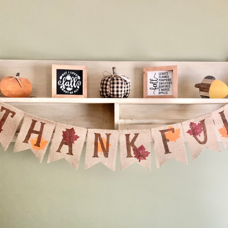 Thanksgiving Banner - Etsy