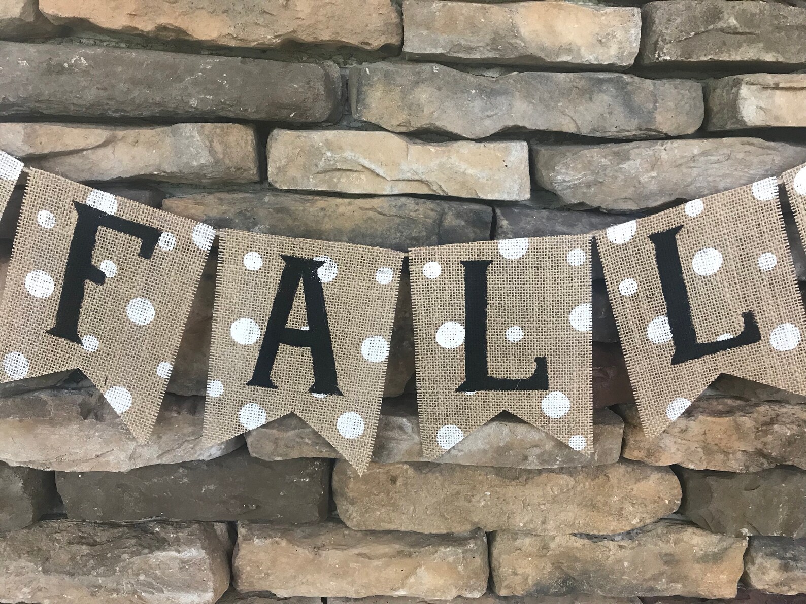 Fall Burlap Banner Fall Banner Fall Garland Fall Decor - Etsy