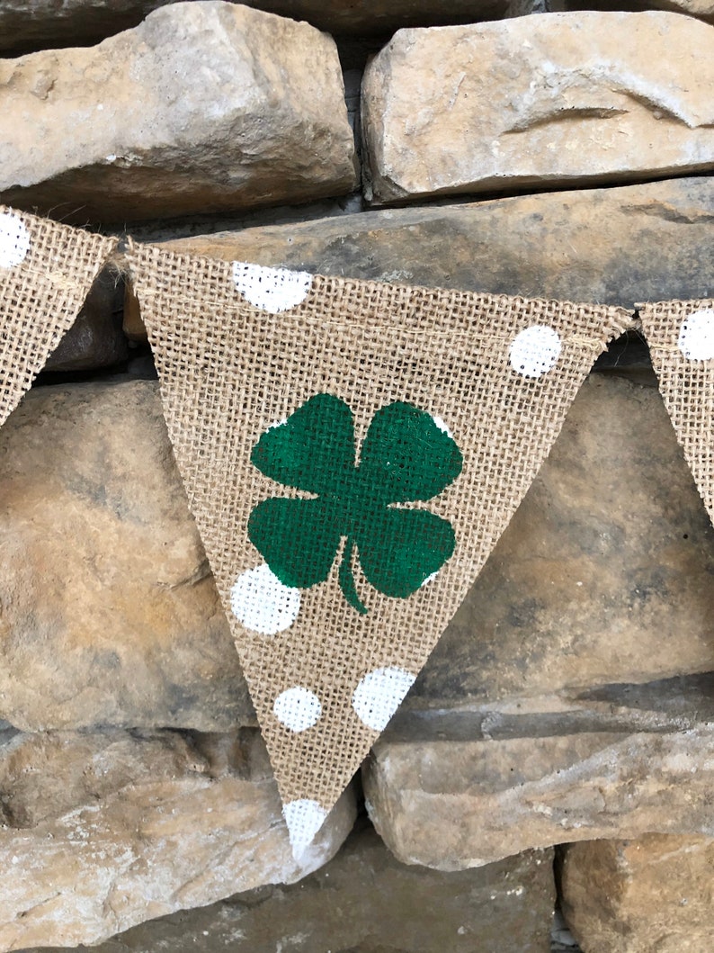 St Patrick's Day Banner St Patrick's Day Decor | Etsy