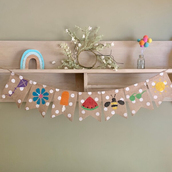 Summer Bunting - Etsy