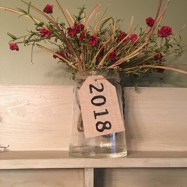 Burlap Mason Jars - Etsy