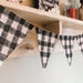 Buffalo Plaid Banner, Buffalo Plaid Burlap Banner, Christmas Banner ...