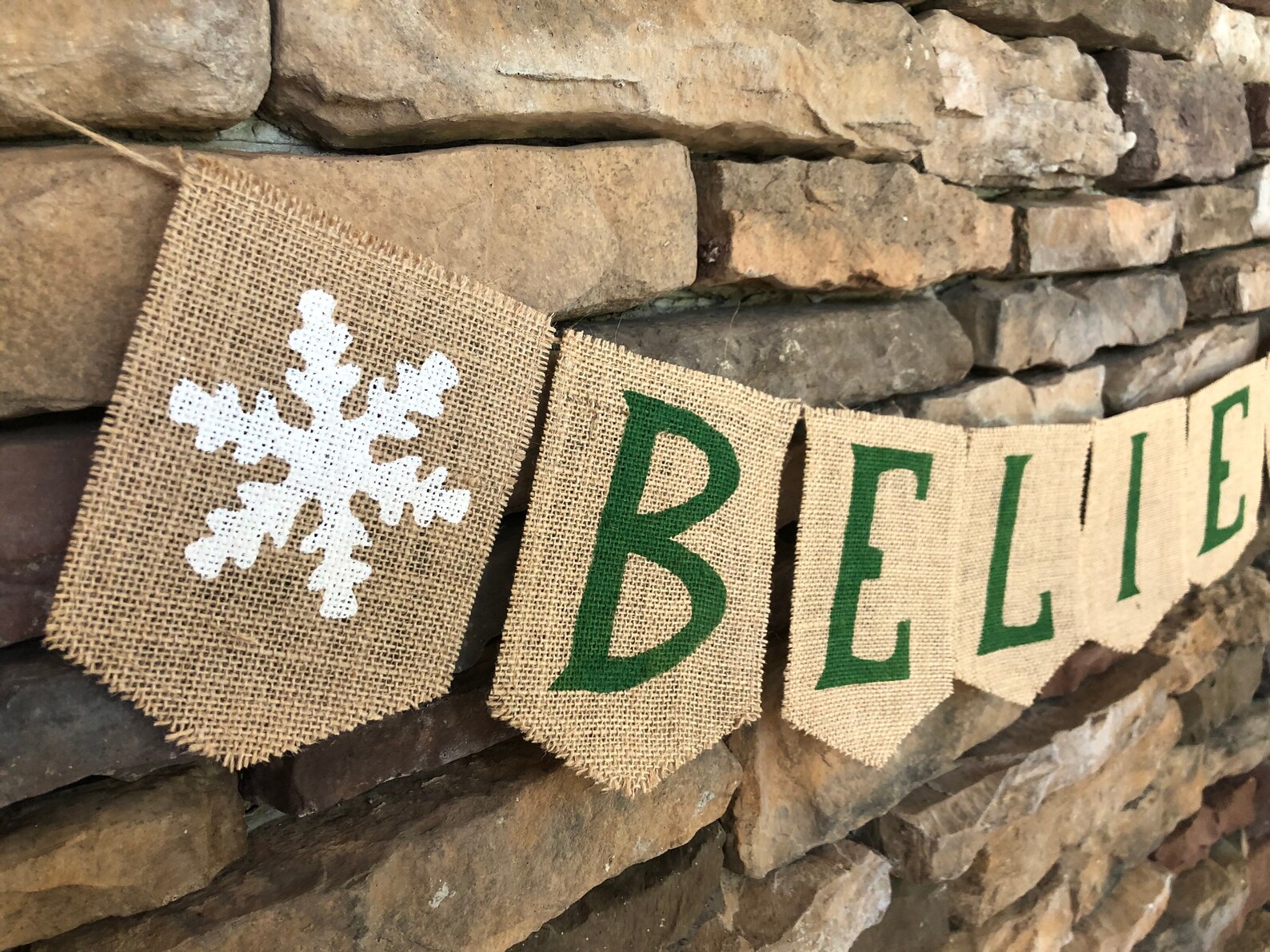 Christmas Banner, Christmas Garland, Christmas Decor, Christmas ...