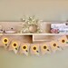 Sunflower Banner, Sunflower Burlap Banner, Fall Banner - Etsy