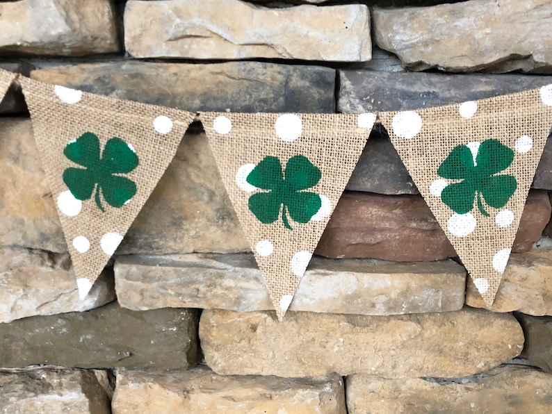 St Patrick's Day Banner St Patrick's Day Decor | Etsy