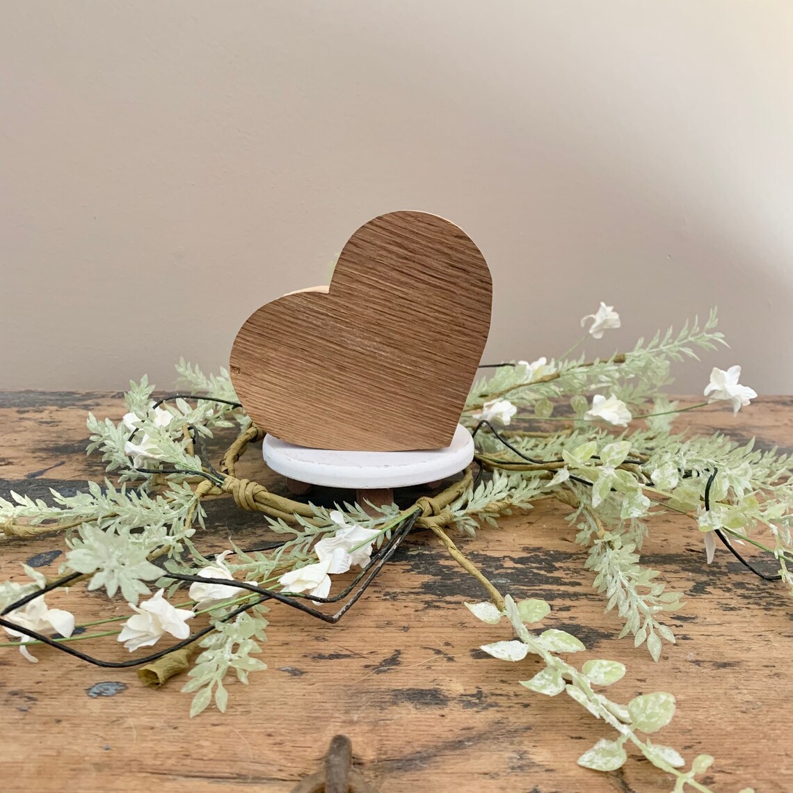 Wood Heart Farmhouse Heart Rustic Barnwood Heart | Etsy