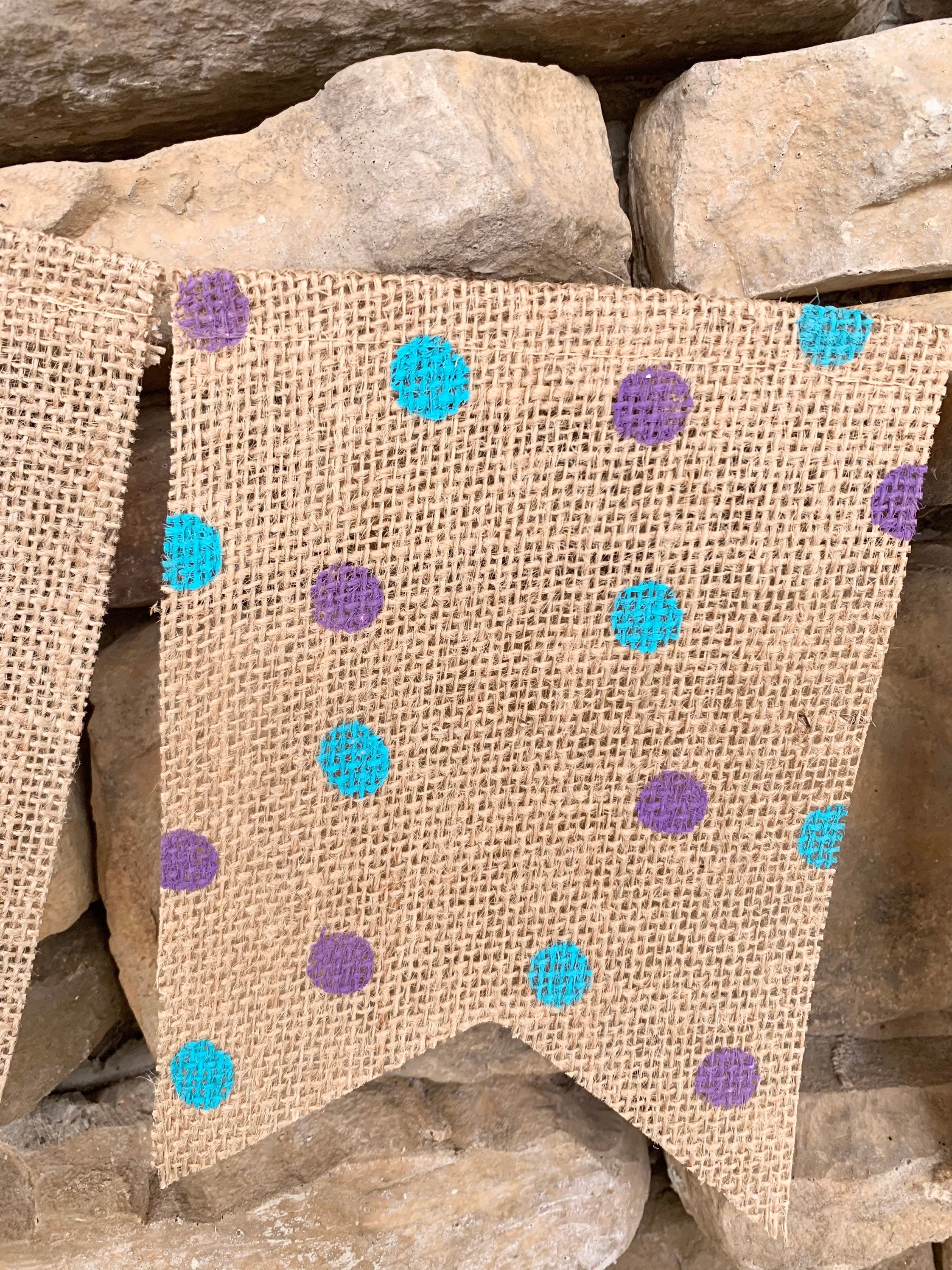 Valentine banner Valentine burlap banner Valentine's Day | Etsy