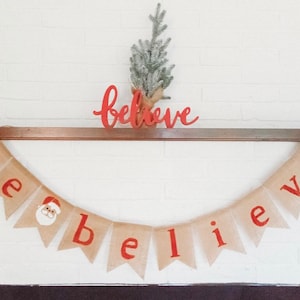 Christmas Banner, Christmas Garland, Christmas Decor, Christmas ...