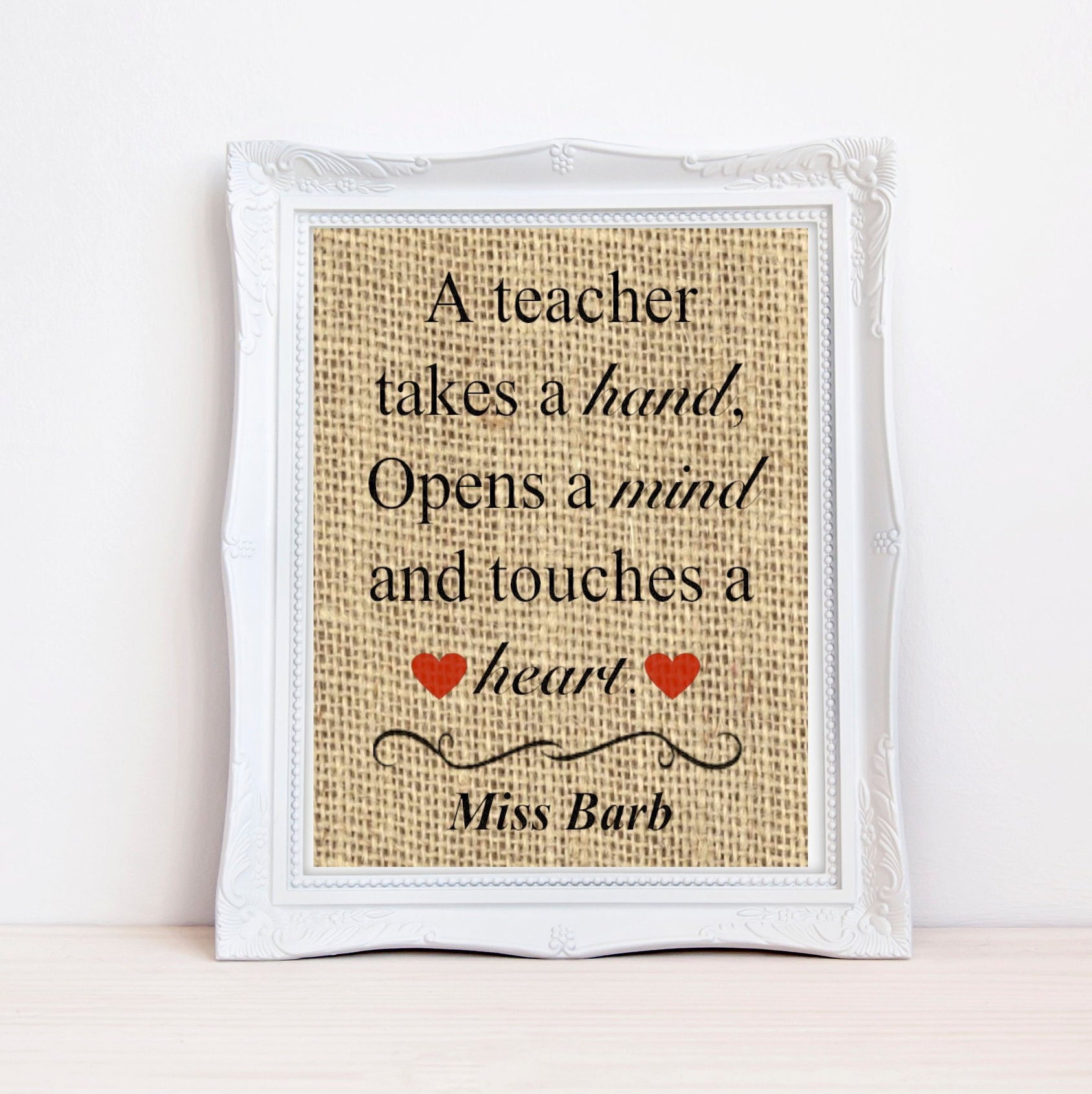 Personalized teacher gift Personalized Christmas gift for | Etsy